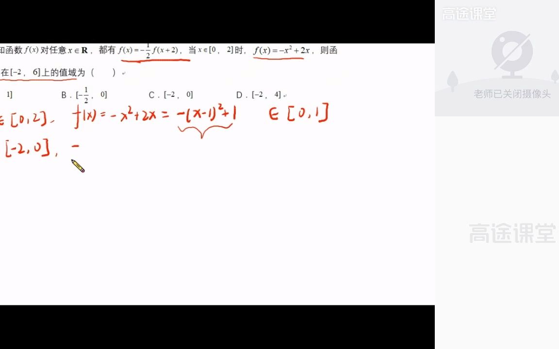 抽象函数的值域-1