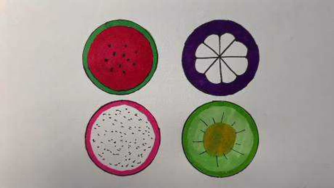 看到就不要错过,零基础学画画快速教学,看图猜水果名字