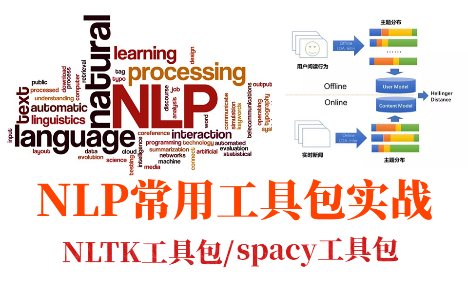 我在B站学AI!同济大学计算机大佬2小时讲透【NLP常用工具包实战】...