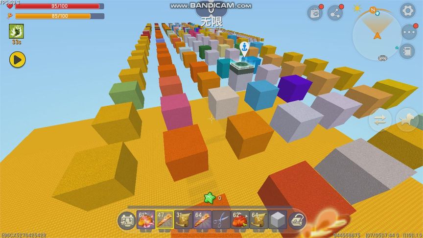 迷你世界:羊纸的跑酷1,点再多更新快!