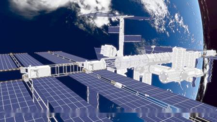 光伏太空应用仿真教学动画
