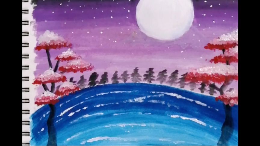 简单水粉画.学会了吗?