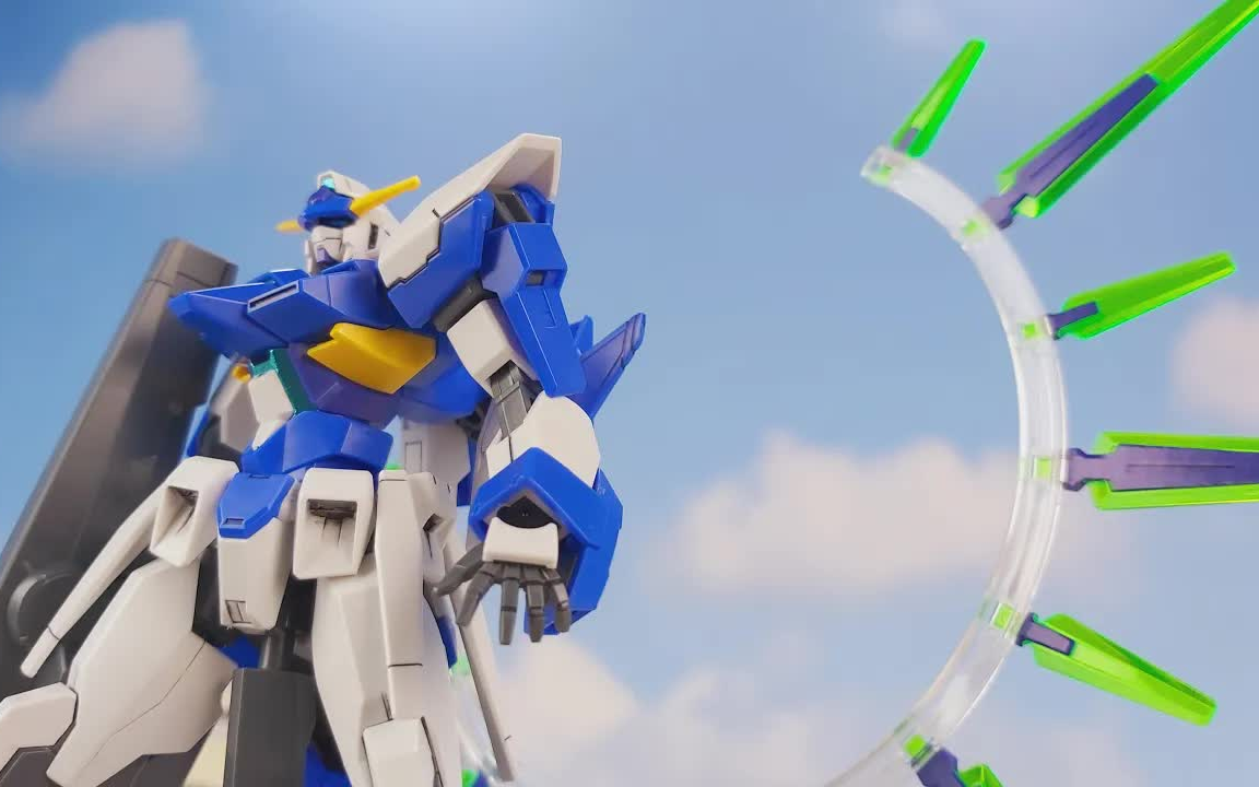 【模型技巧】HG AGE27 AGE-FX 高达 定格动画 素组 变形组装