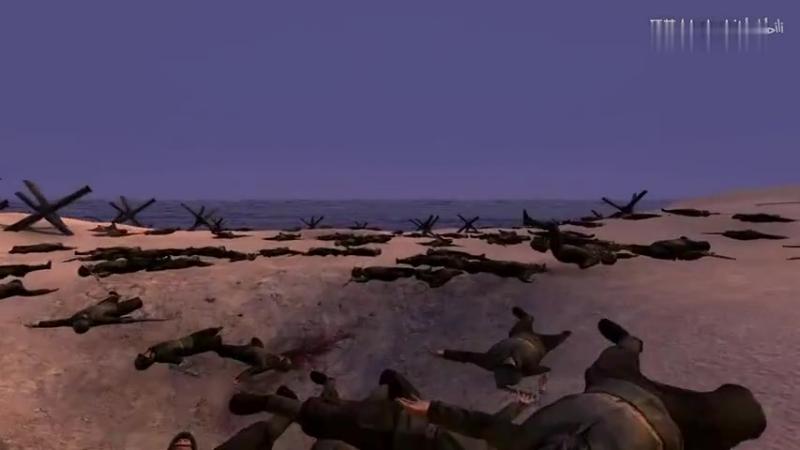 ...」模拟还原美军诺曼底登陆,强攻奥马哈海滩!「史诗战争模拟器」