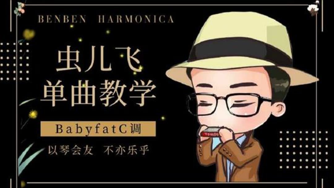 【口琴教学】虫儿飞 简谱教学