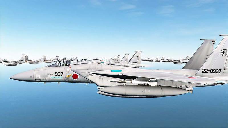 一艘052C驱逐舰和8架su27能否拦截50架F15战斗机?DCS战争模拟