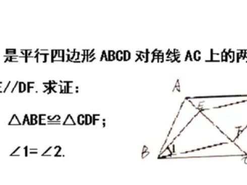 初中数学: 全等三角形的判定