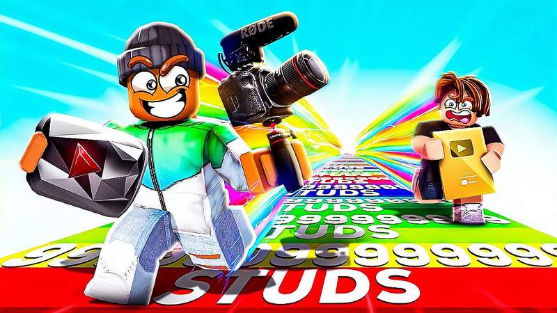 Roblox主播竞速模拟器:速度与激情!变身主播超级飞侠!小格解说