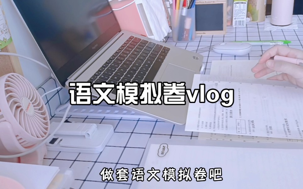 2022.3.12|精析语文模拟卷vlog