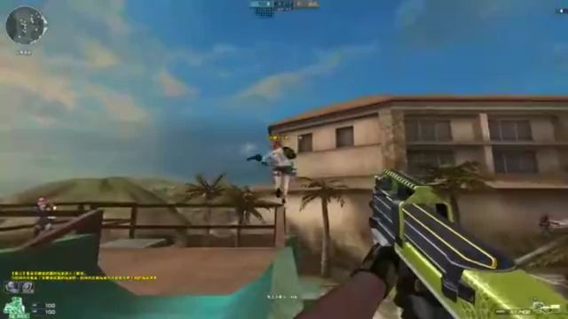 穿越火线:这冲锋枪真烂,没法打生化