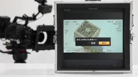 索尼FS7内存卡格式化