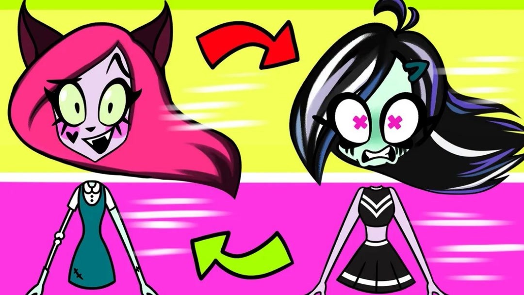 高中生动画:在学校对同学们恶作剧,没想到竟交换了身体!