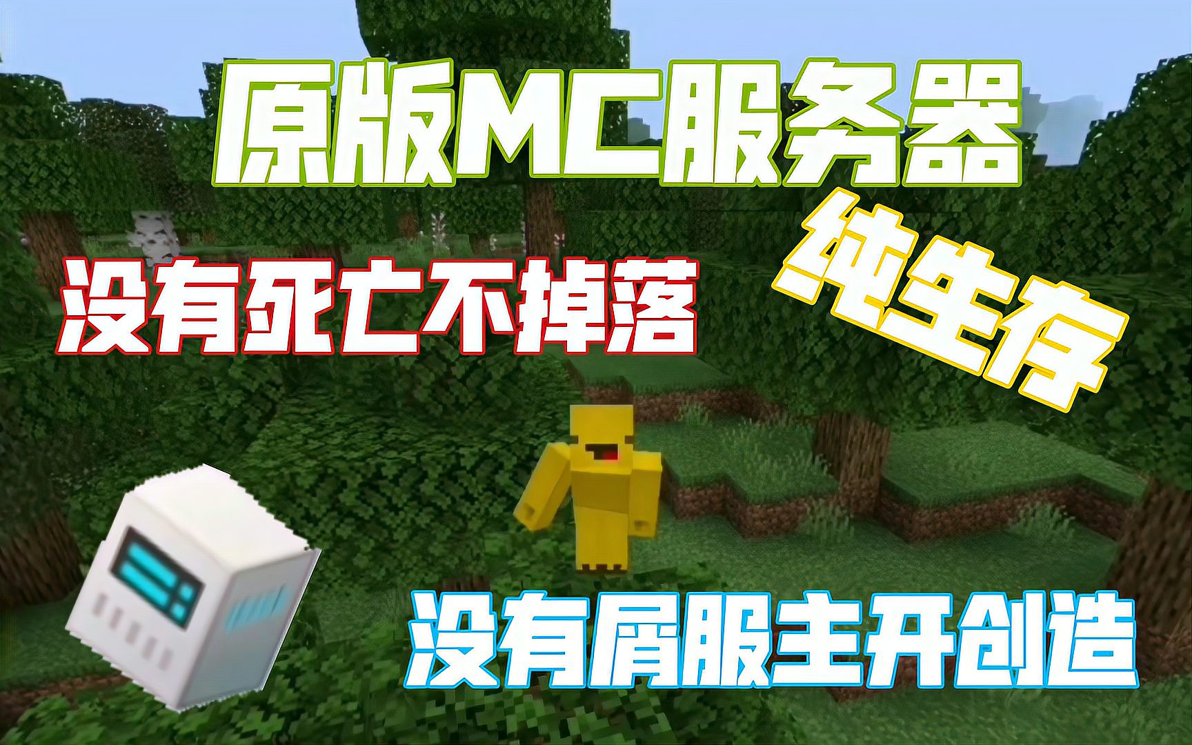 【我的世界】原版MC生存服务器-开服日