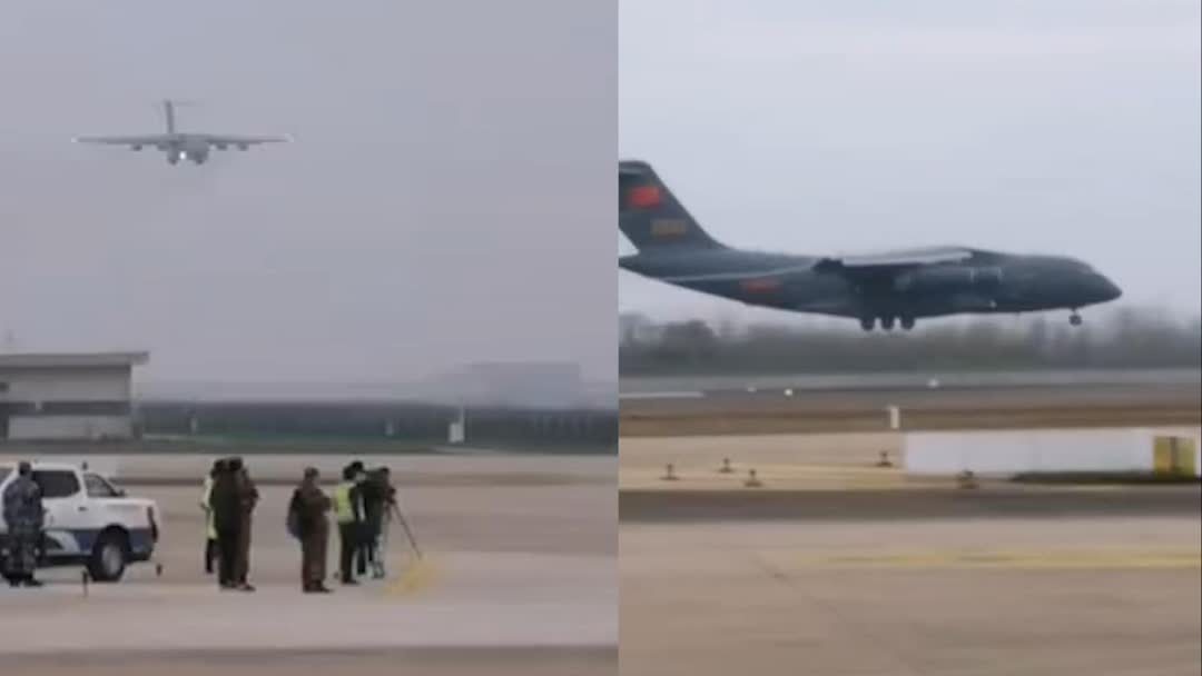 现场直击!运20来了!近1000名军队医疗队队员抵达武汉