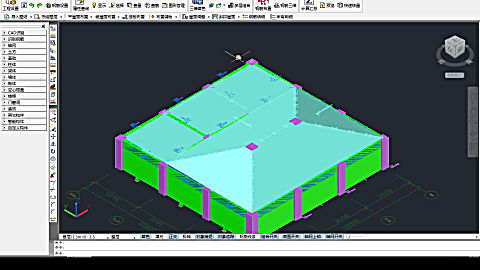 三维算量 For CAD-2019-0055屋面布置