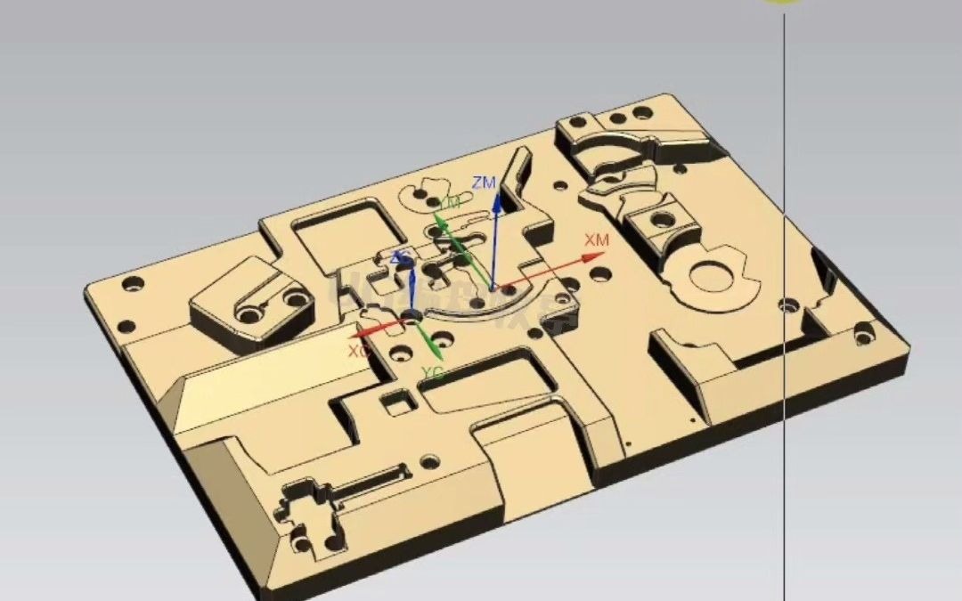 UG编程核心刀轨编辑保证地面光洁度