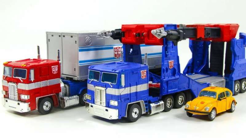 擎天柱大卡车变形汽车模型玩具