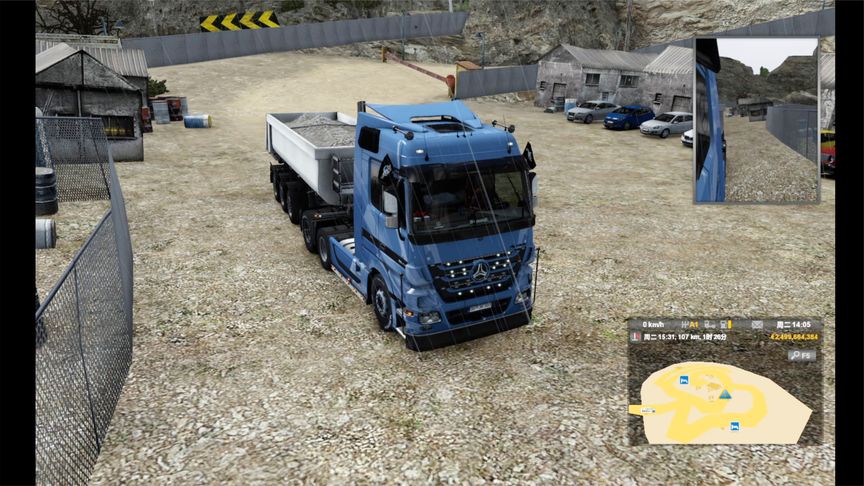 欧洲卡车模拟2行车记录 多特蒙德(德国)-科隆(德国)