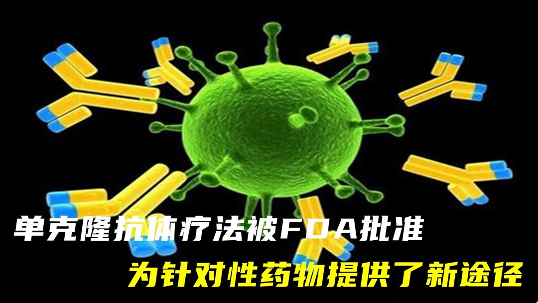 单克隆抗体疗法被FDA批准,治疗性抗体的市场已成倍增长