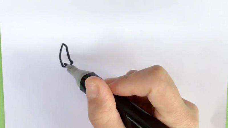 美术绘画教程,简笔画教你如何画三角龙,简单易学