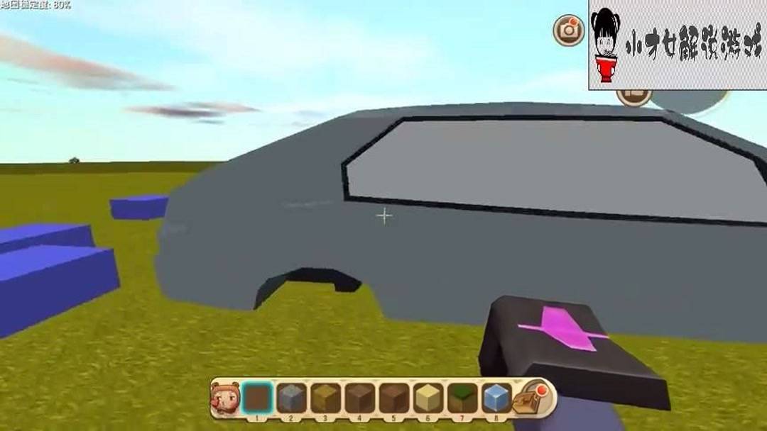 迷你世界:我打造了一辆遥控汽车,而且还可以上路行驶