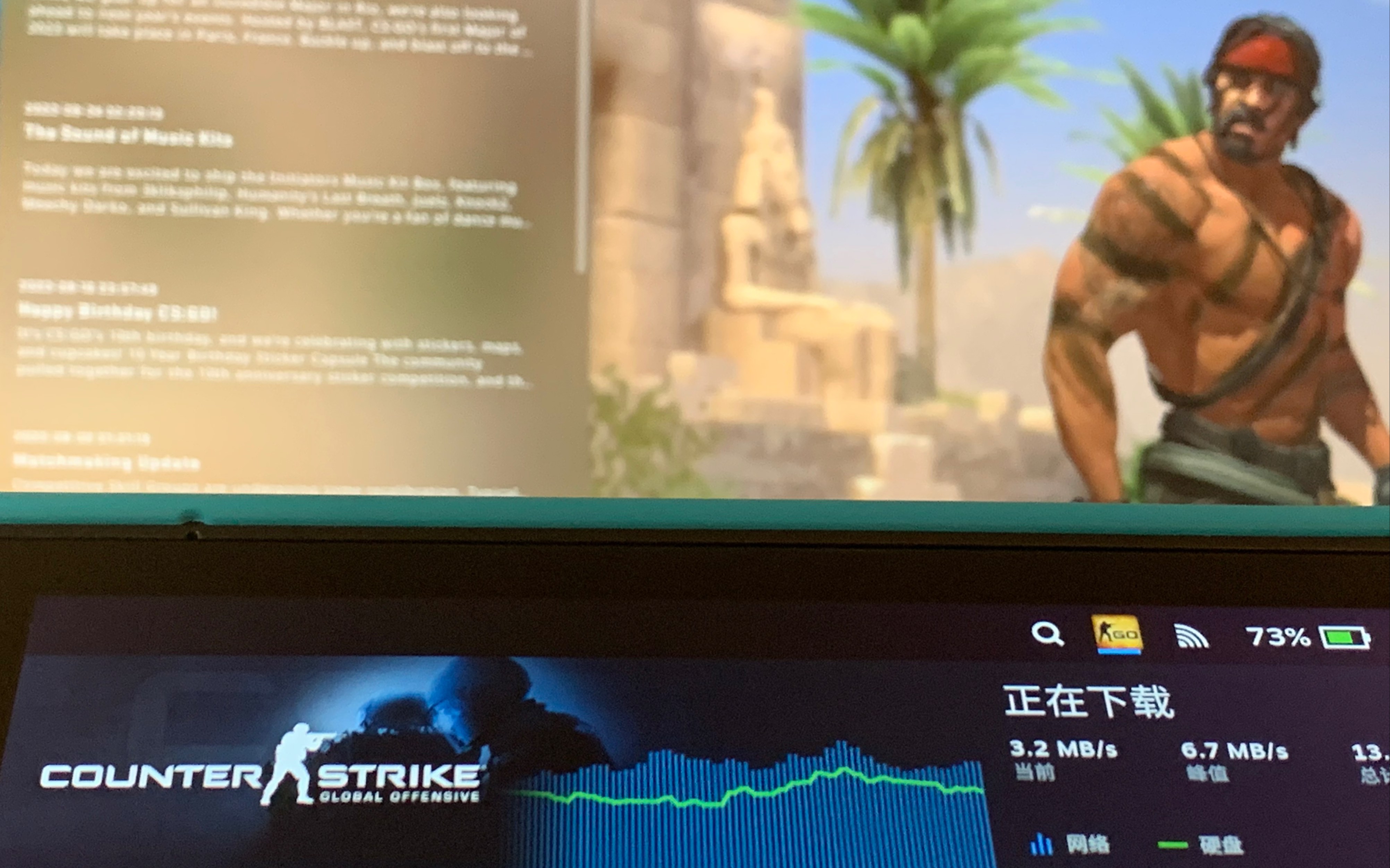 用steam deck玩csgo