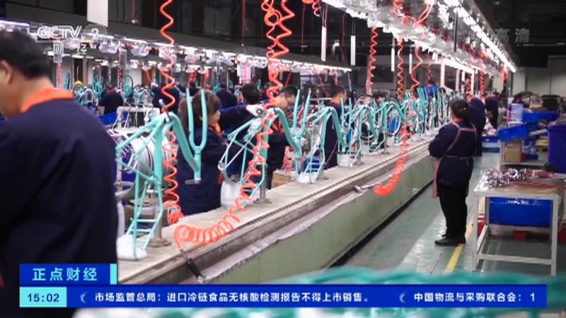 [正点财经]自行车海内外市场销量暴增 订单量远超产能