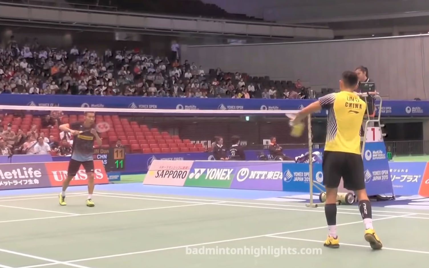 林丹vs李宗伟精彩对决 (低视角)