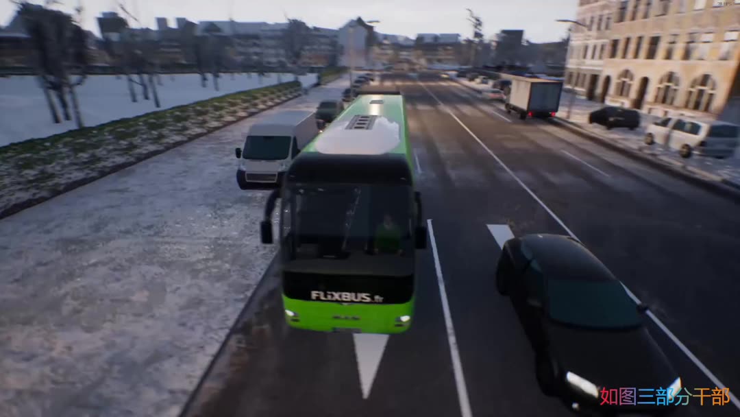 『干部来袭』长途客车模拟 #080: 法国Flixbus涂装 MAN