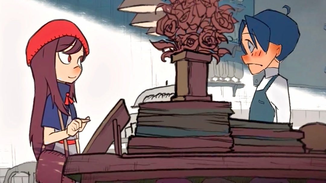 女孩因为一把伞找到了真爱,在下雨天雨伞和情书更配哦!浪漫动画