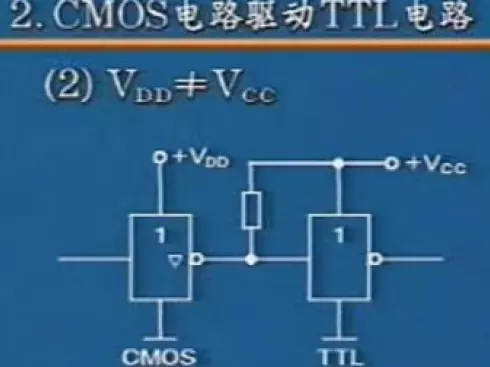 电子技术视频教程35 TTL与CMOS电路的比较【清华大学 华成英教授...