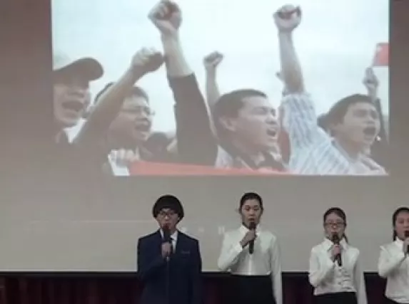 泰山护理职业学院“诵读国学经典,弘扬传统文化”中华经典诗文诵读...