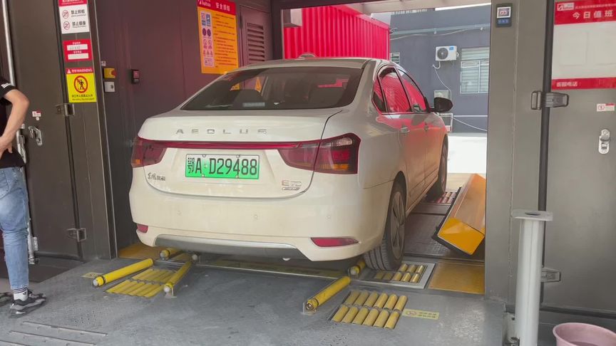 ߚ�新车e70h 换电车换电全过程#网约车 #新能源电动汽车 #解压视频