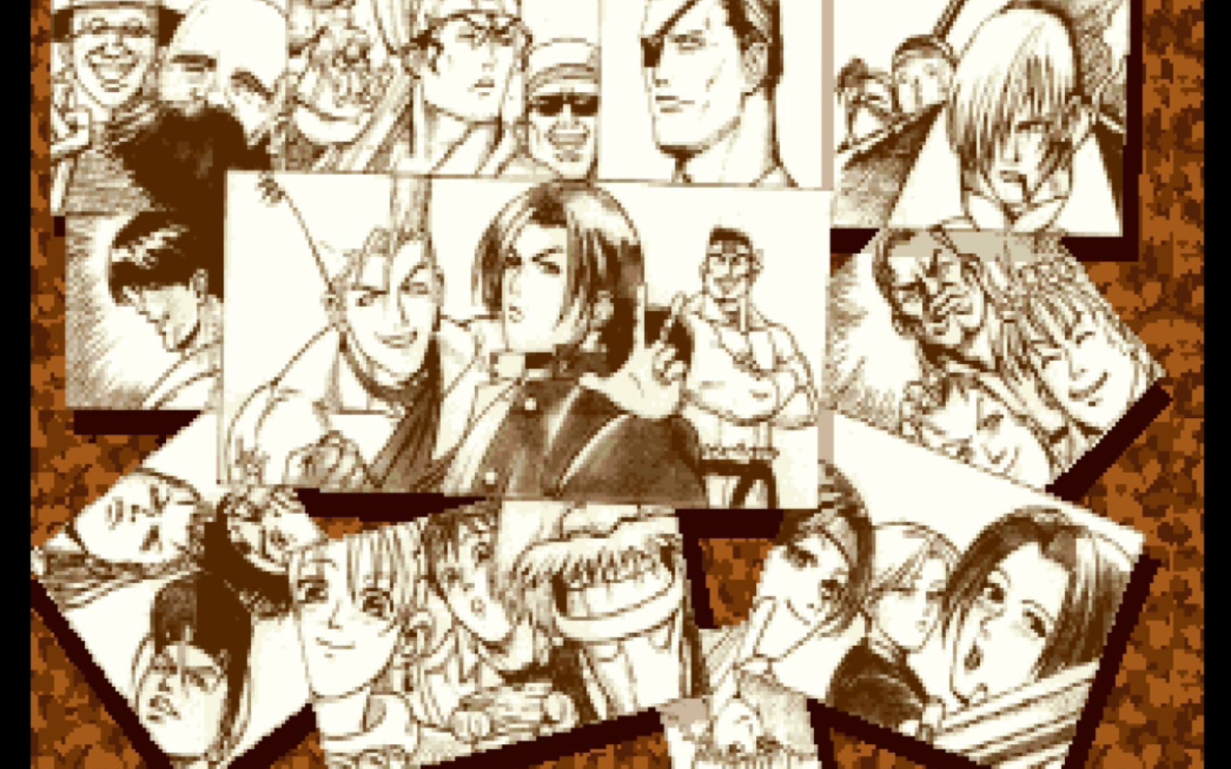 街机《拳皇95》欧米茄·卢卡尔战败+通关结局+制作人员名单列表+...