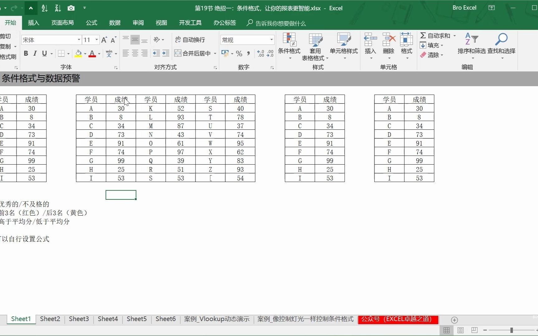绝招:条件格式,让你的Excel报表更智能化