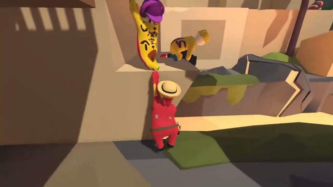 人类一败涂地之 太搞笑了 这圣诞老人该减减肥啦 太难拽了