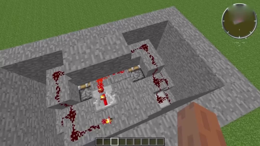 我的世界全版本2X3活塞内吸门