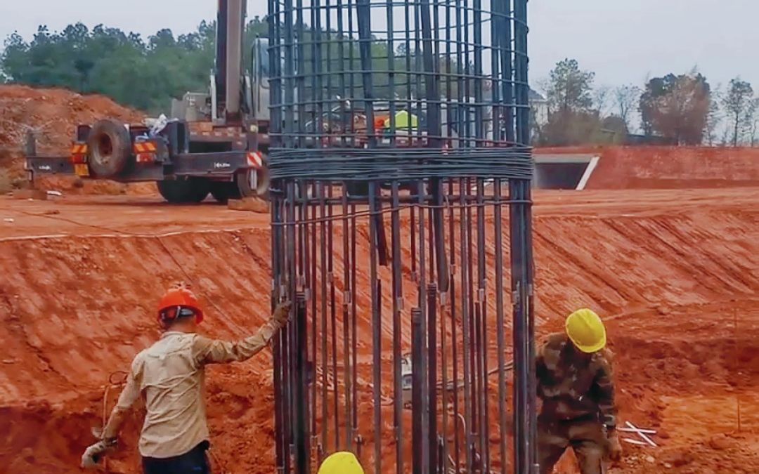 钢筋笼自动滚焊机 钢筋笼自动加工