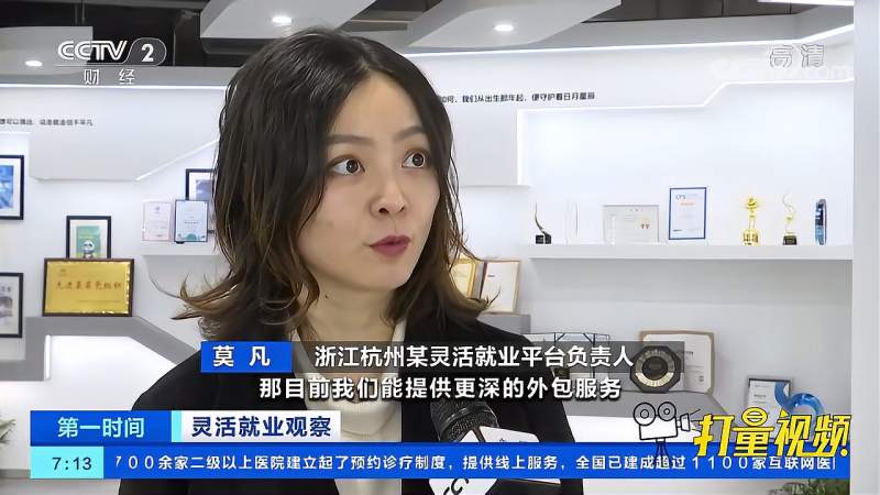 目前国内灵活就业平台有哪些类型,是怎样的运营模式?|第一时间