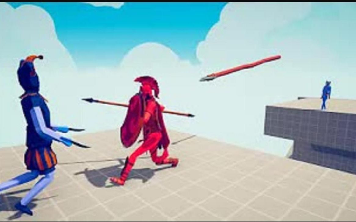 全面战争模拟器:小丑和长矛兵的前后夹击,这个小丑真六