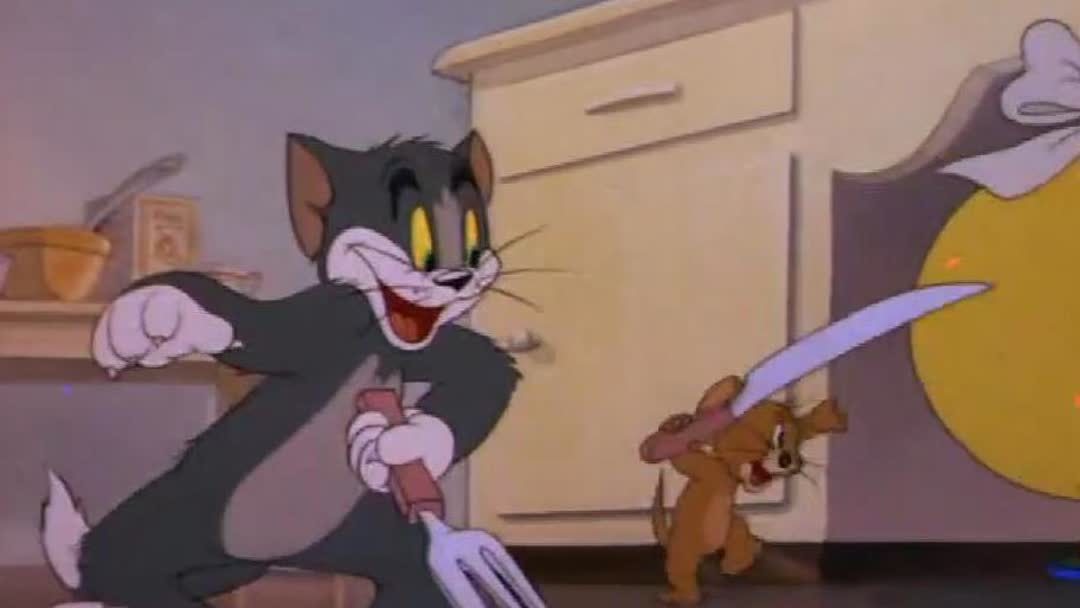 猫和老鼠:汤姆和杰瑞联合起来,一起对付主人,几乎把家都拆了