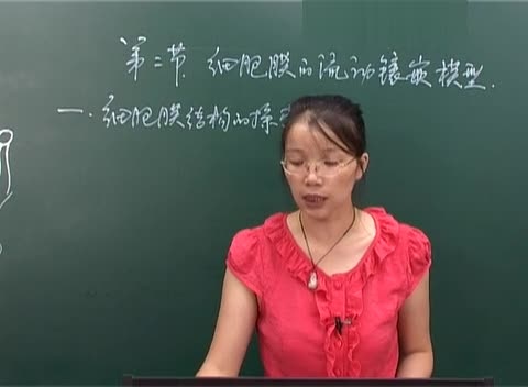 高二生物:文淑君 第16讲 生物膜的流动镶嵌模型