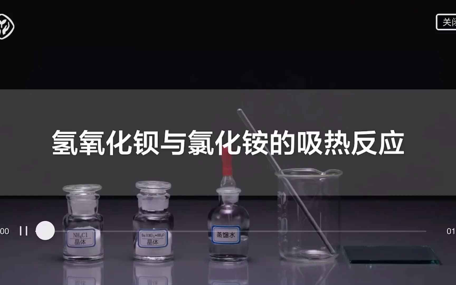 【化学必修2】氢氧化钡与氯化铵吸热反应