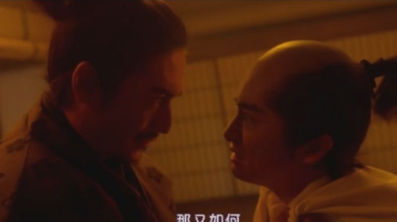 日本战国第一的织田信长,想不到自己的儿子会被武士几句话给吓哭