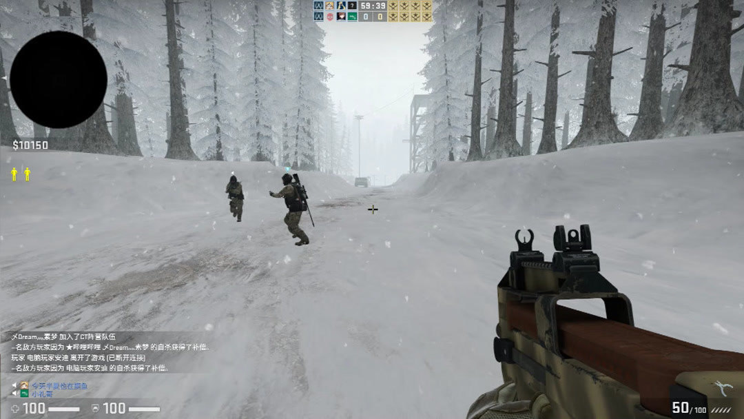 csgo:这个创意工坊地图不错啊!感觉挺带劲的!