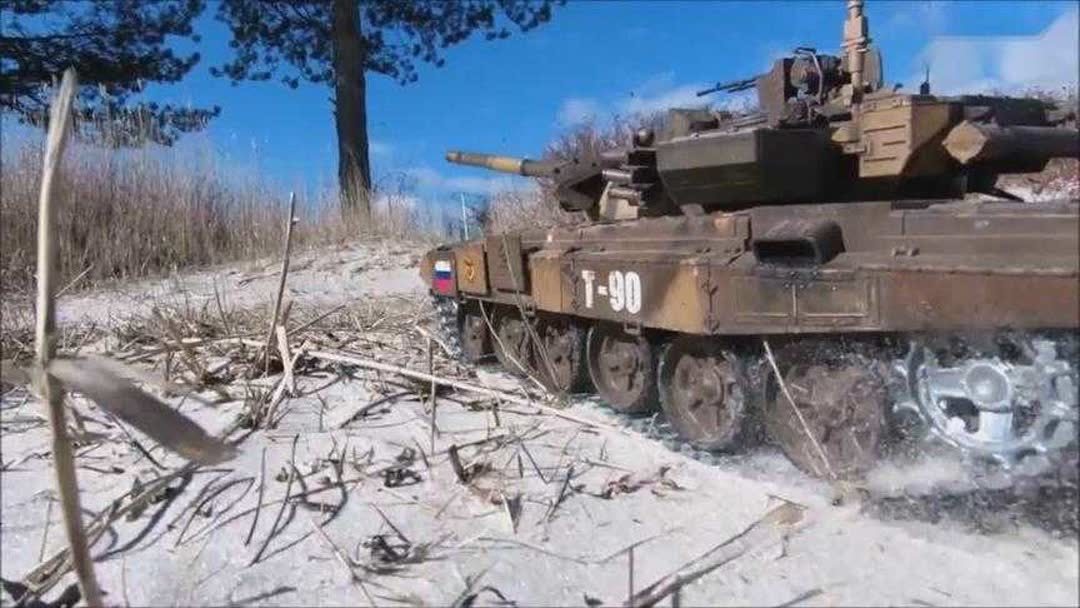 模型--中国制造遥控模型坦克,仿真度很高,可玩度不错