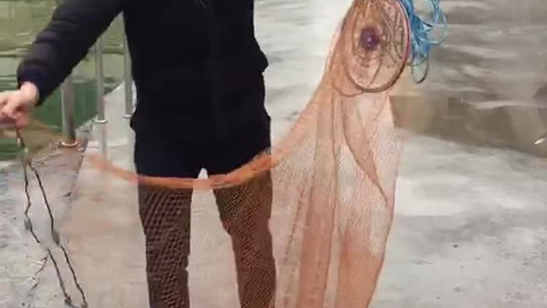 30秒学会手抛网