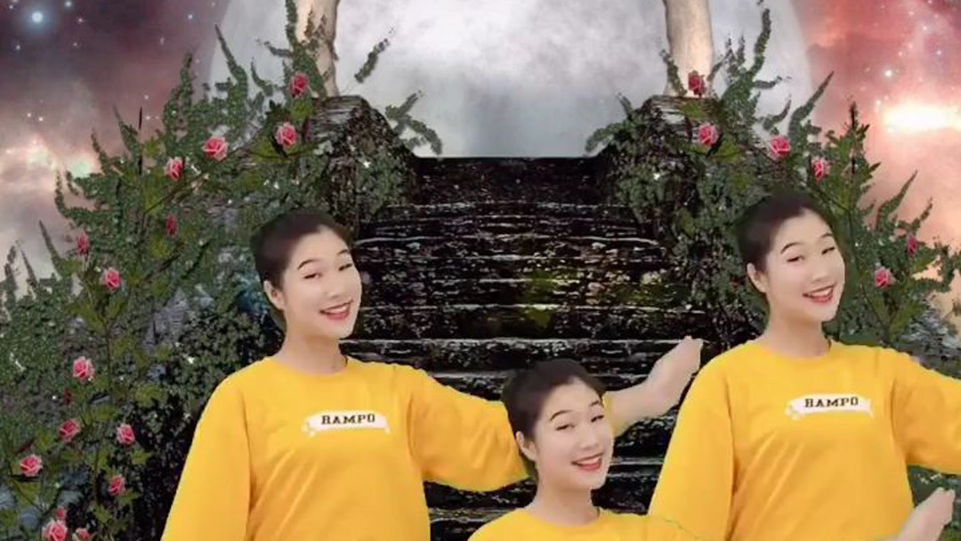 幼儿舞蹈小道童。