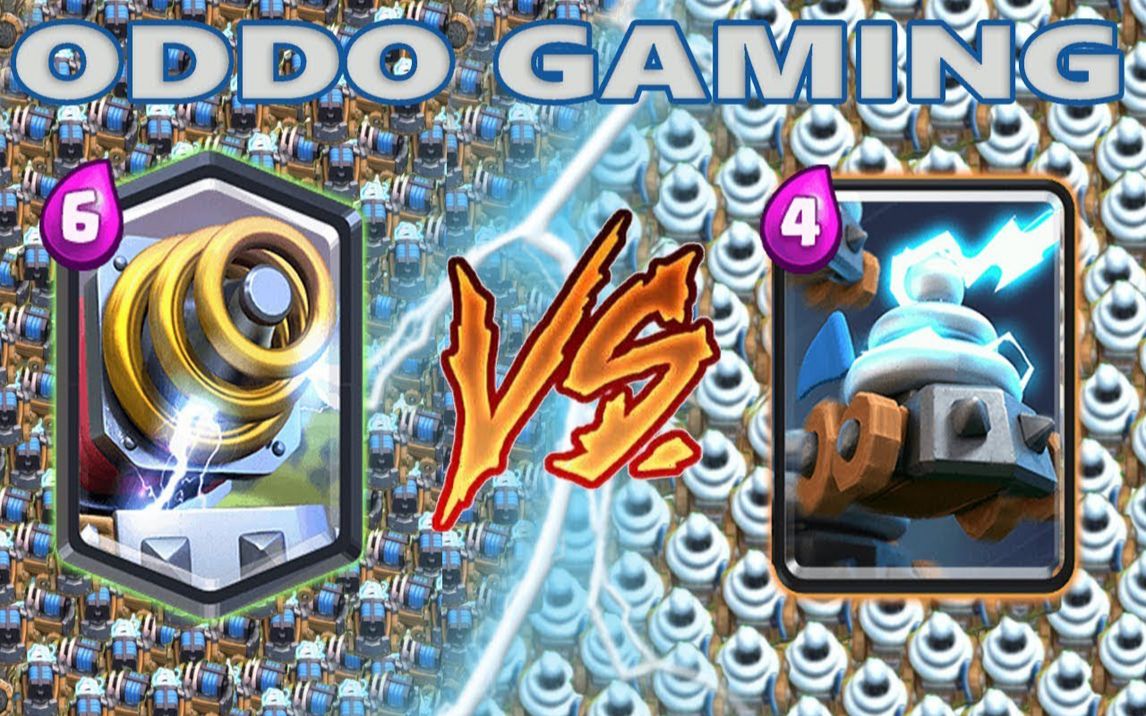 【皇室战争】电磁炮 vs 电击车小队