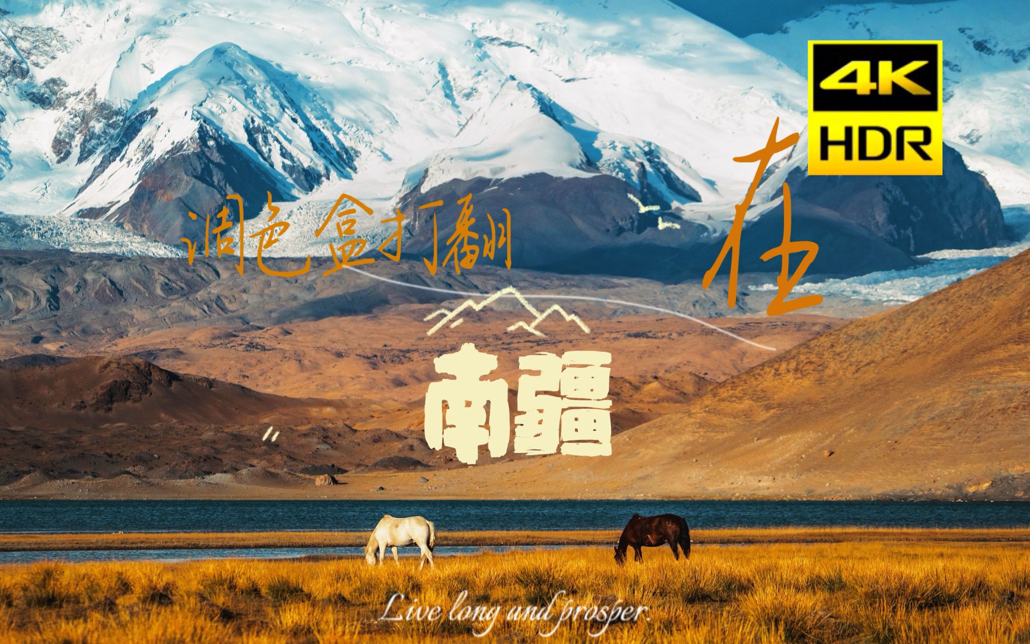 【4K HDR】打开杜比视界,调色盒打翻在南疆